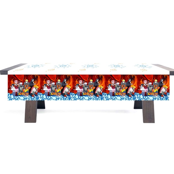 VAK | Party Supplies | Naruto Party Decoration Tablecloth Theme Anime ...